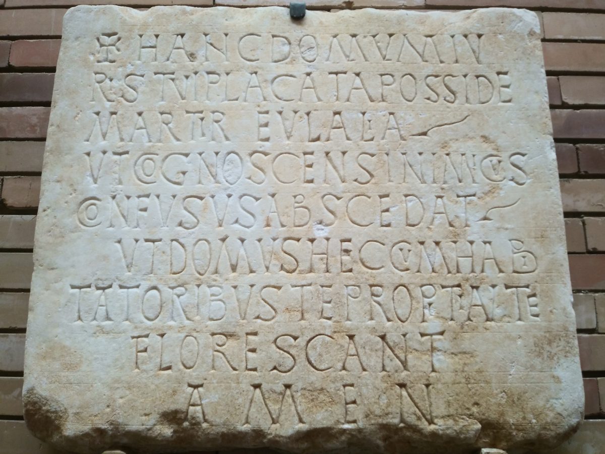 Combinando Epigrafía y Arqueología